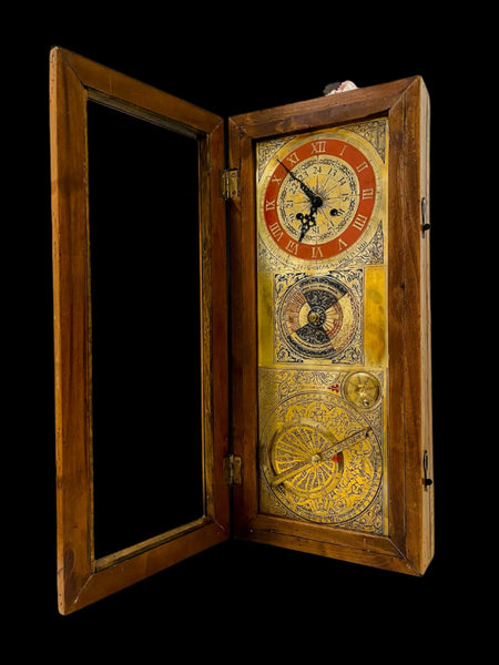 A Sundial Scientific Perpetual Calendar Regulator Winding Italy Wall C ...