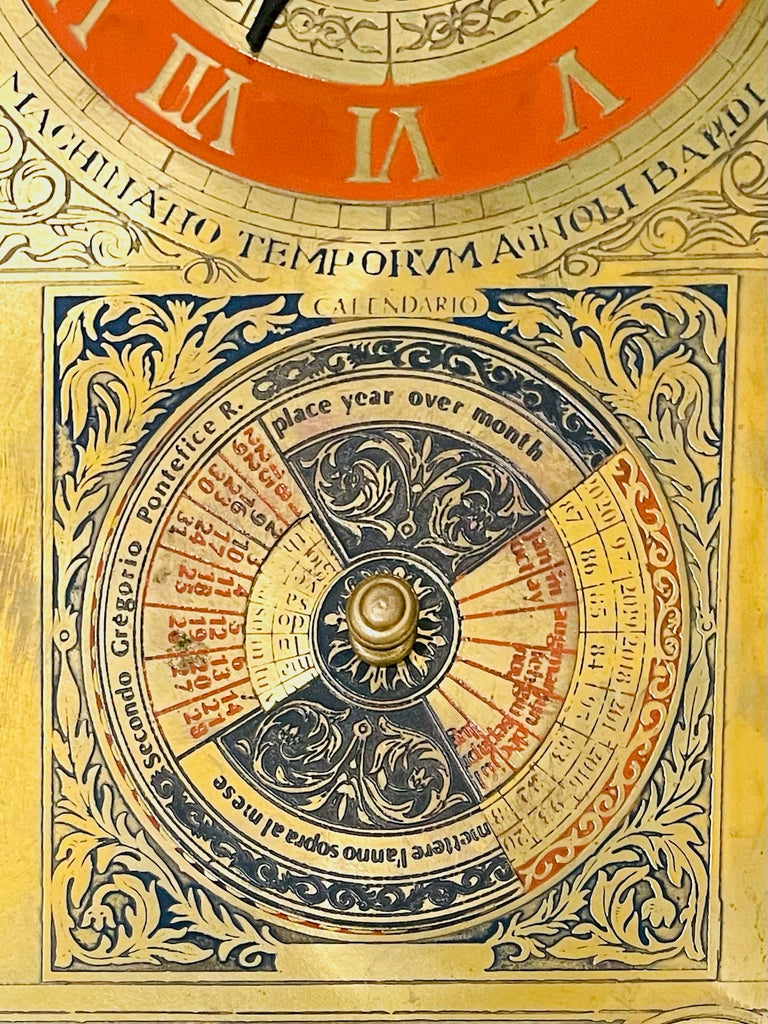 A Sundial Scientific Perpetual Calendar Regulator Winding Italy Wall C ...