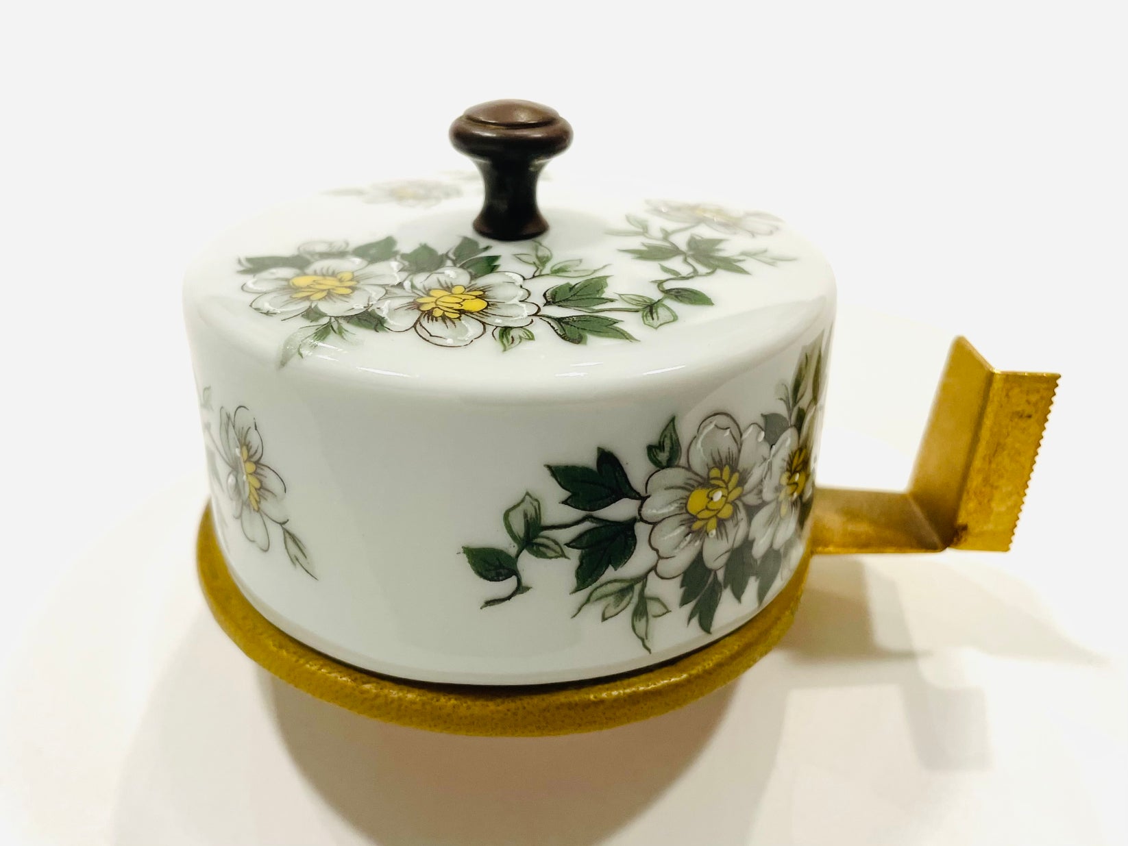 Porcelain Artistique F M Limoges France Desk Set Floral Enameling ...