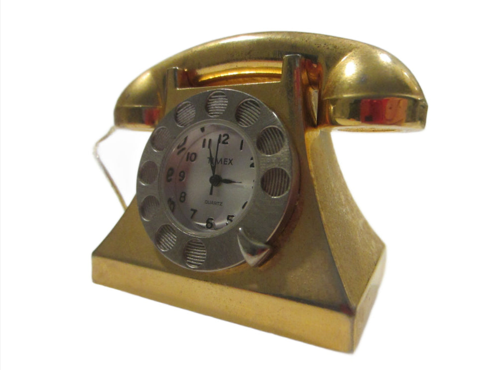 Timex Mini Telephone Quartz Clock Japan Movement – Designer Unique Finds