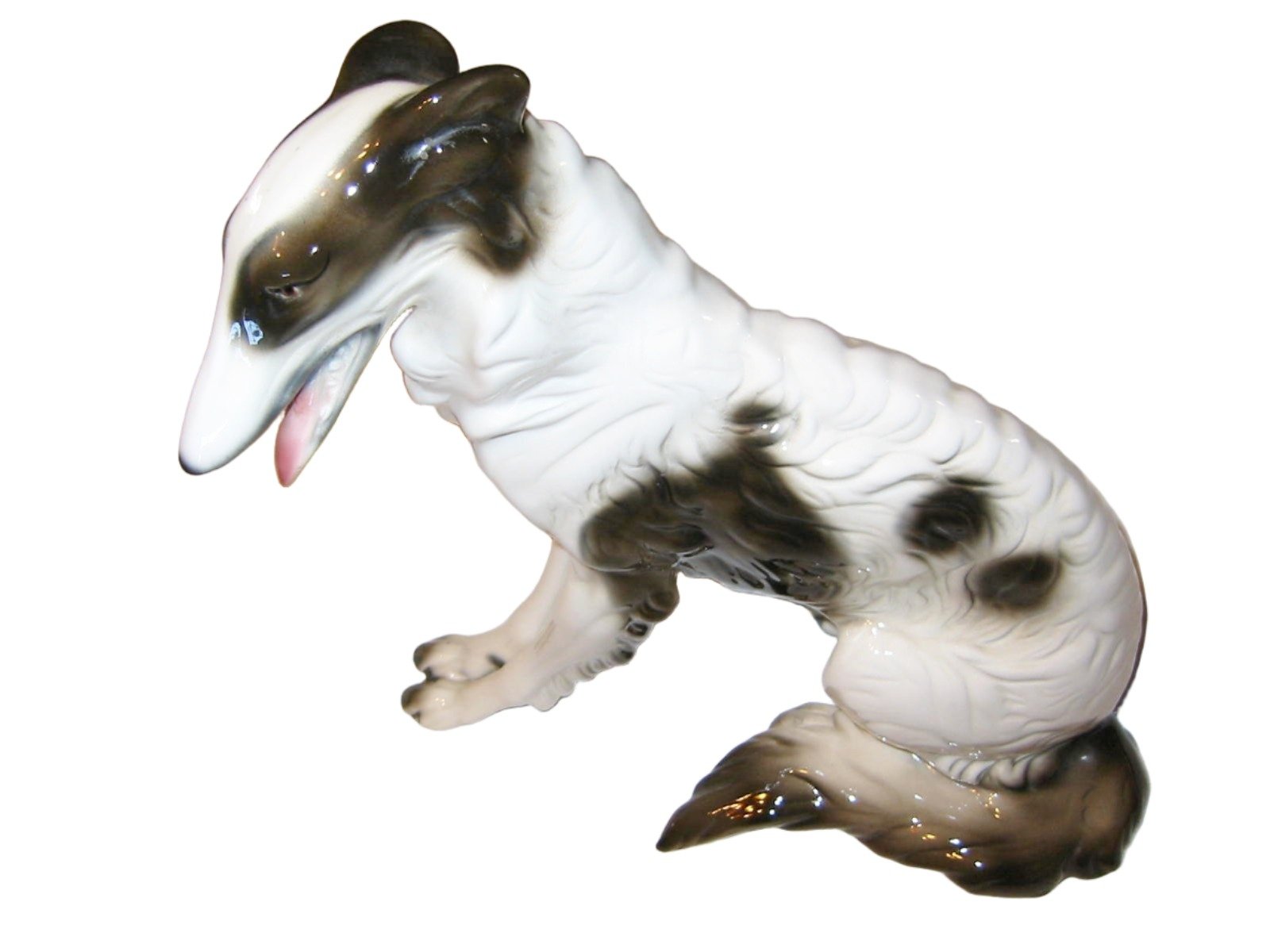 Seated Cuernavaca Ceramic Signed Hand Painted Mexican Dog Sculpture ...