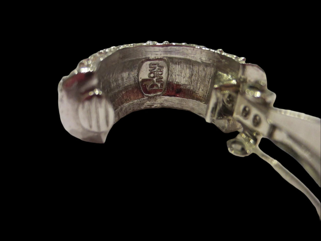 Joan Rivers Signature Clip On Earrings With Swarovsky Crystals ...