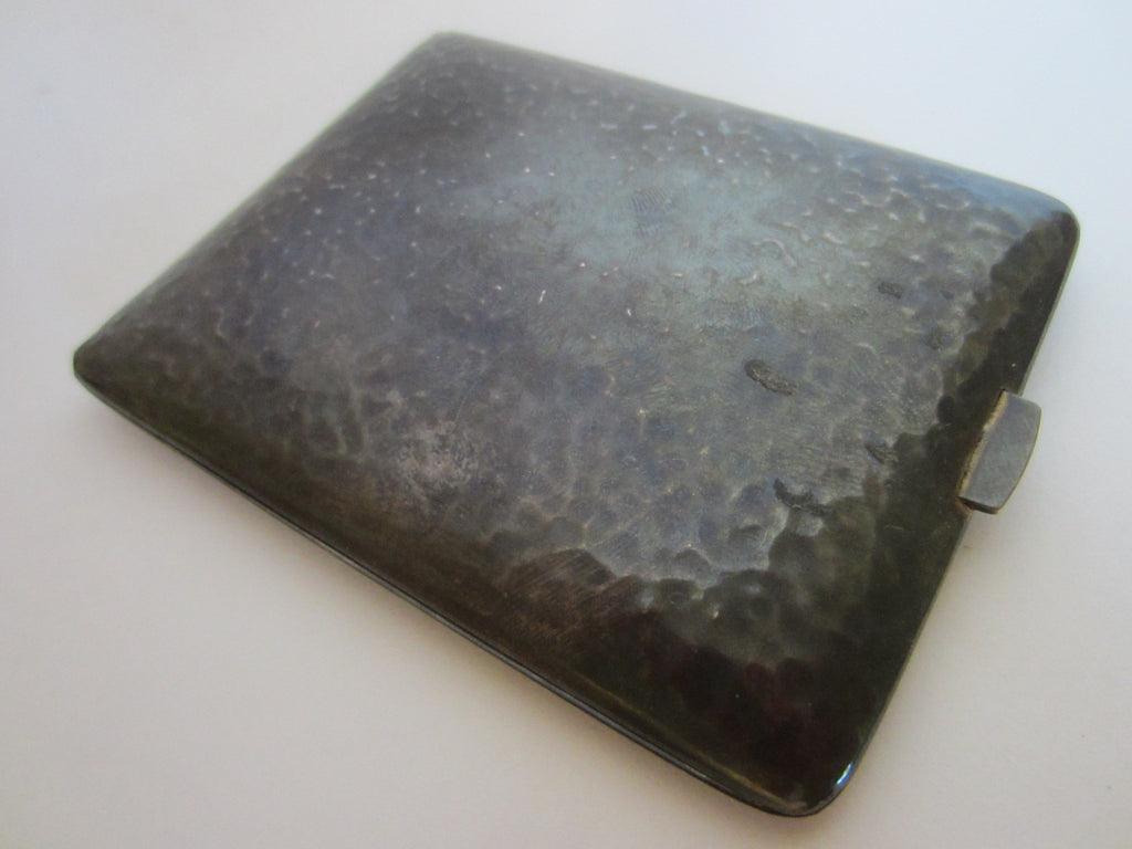 Antique Sterling Monogram Hammered Cigarette Case Hallmarked – Designer ...