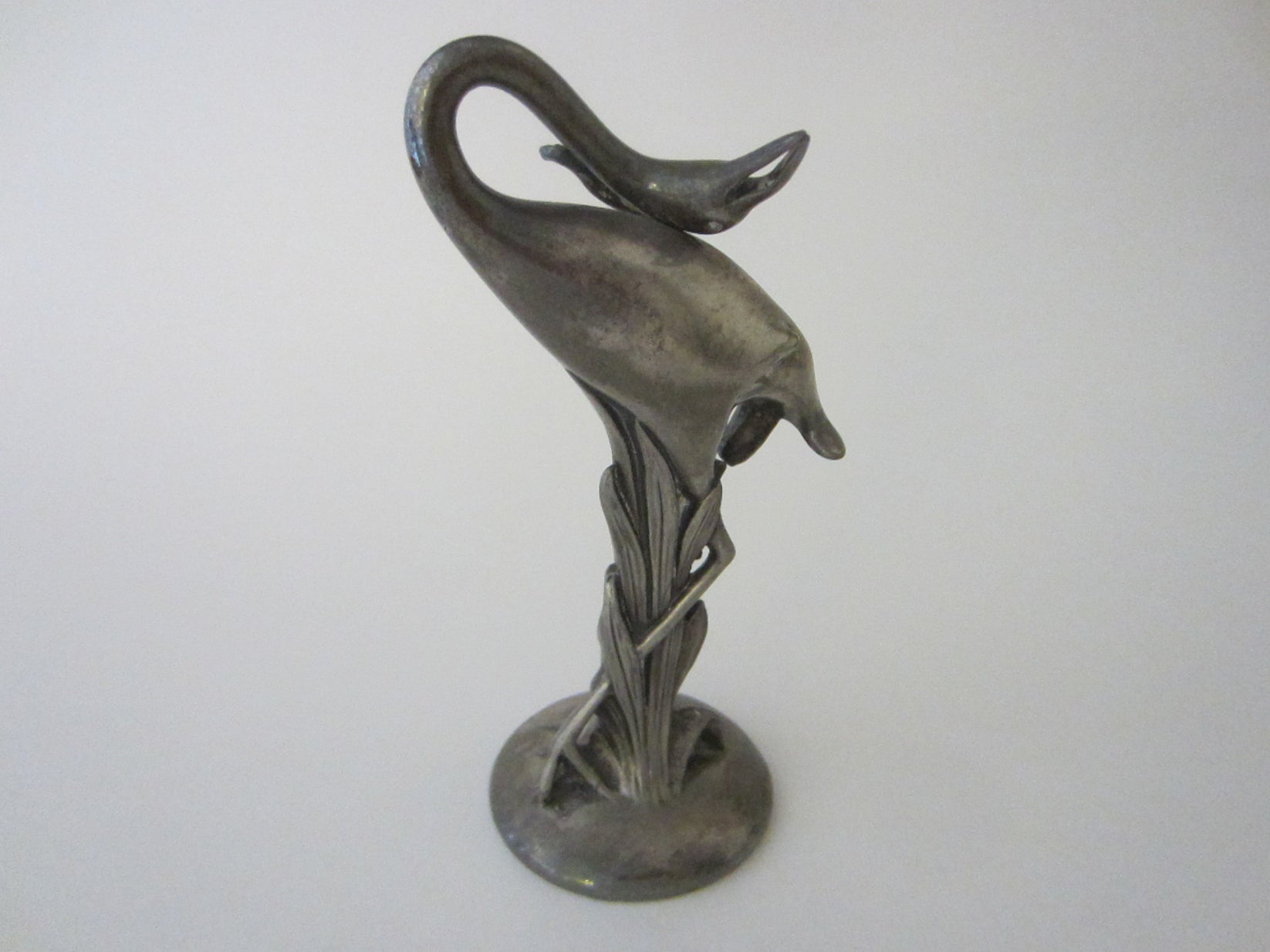 Weidlich Brothers Exotic Birds Signed Silver Plated Sculptures Made In ...