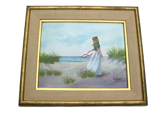 Lorraine Trester Enamel On Copper Impressionist Seascape Art Scripted ...