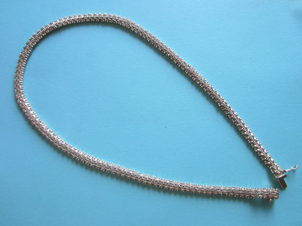 Premex Abstract Sterling Chain Necklace – Designer Unique Finds