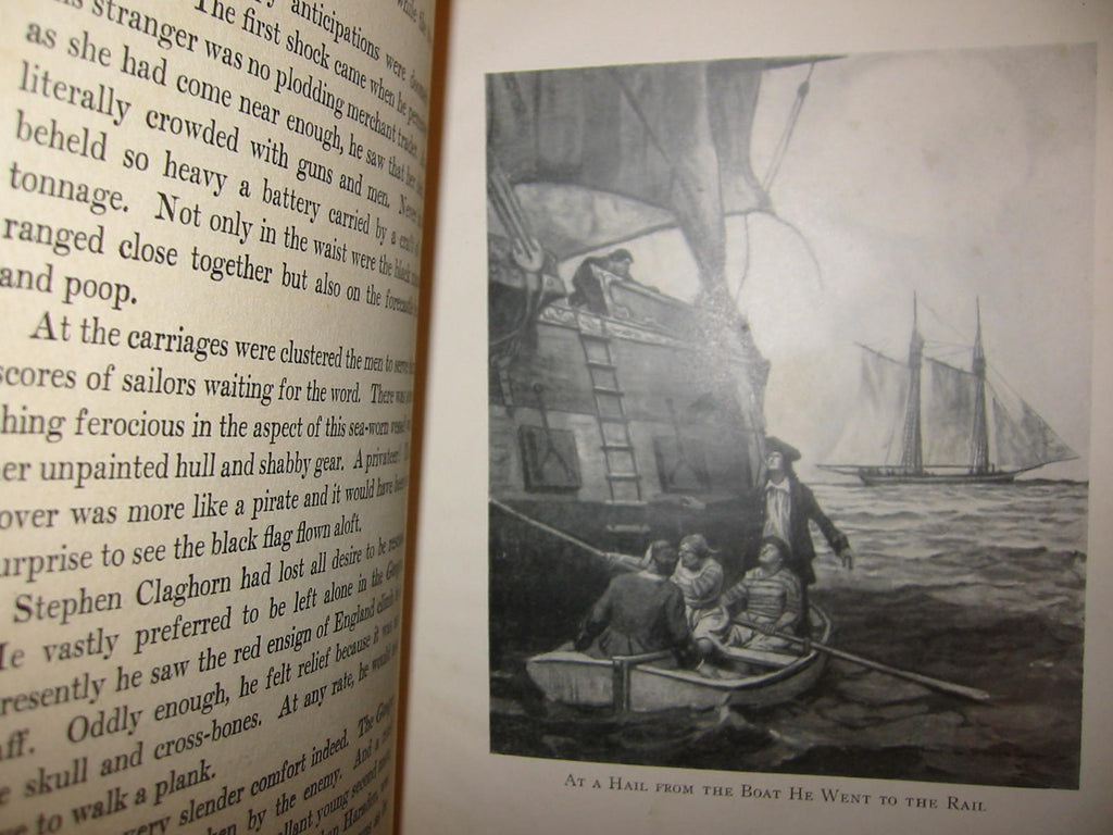 Frank E Schoonover Privateers Of 76 American Ralph D Paine Illustrated ...