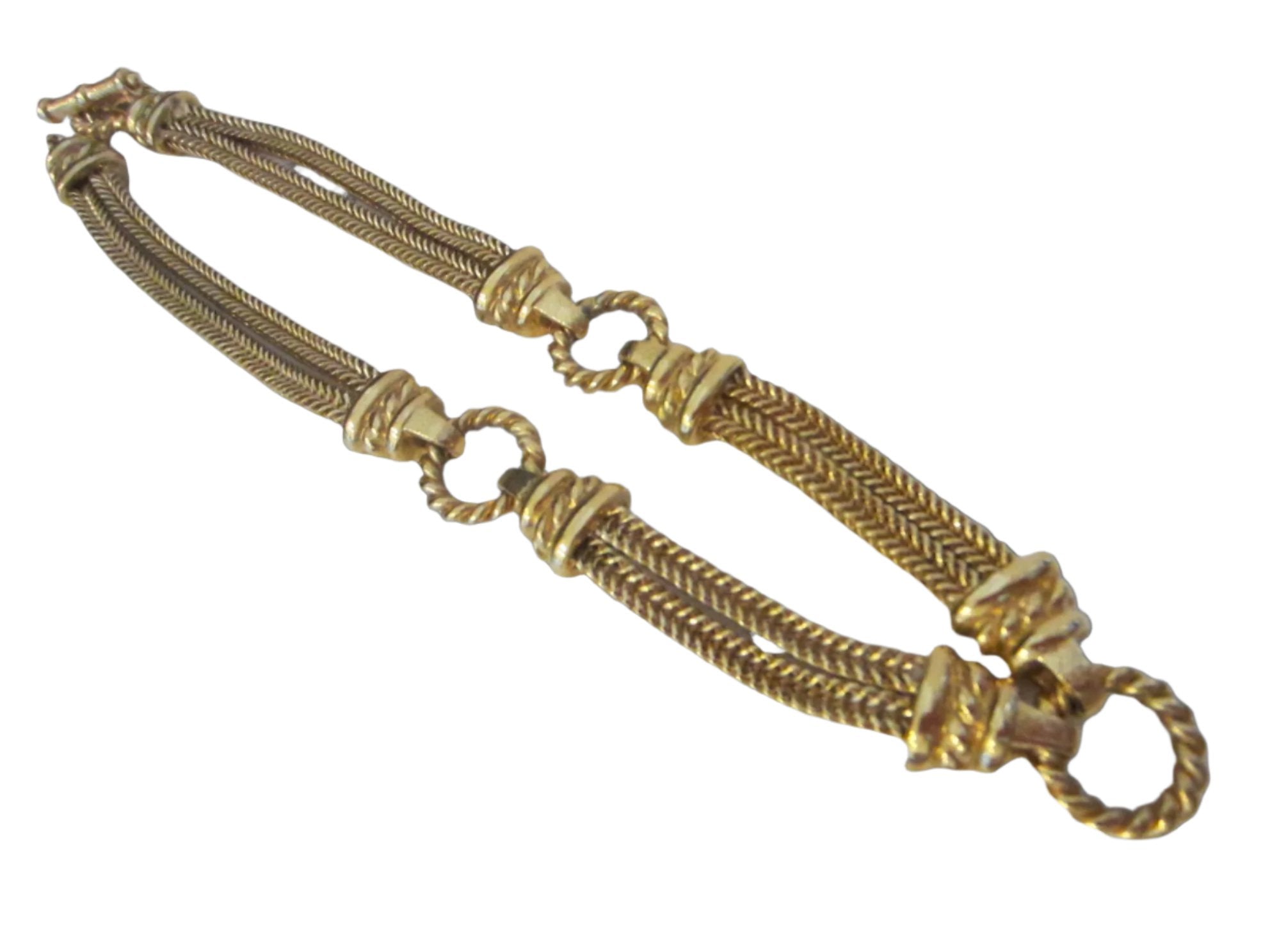 Modern Loop Choker Weave Necklace – Designer Unique Finds