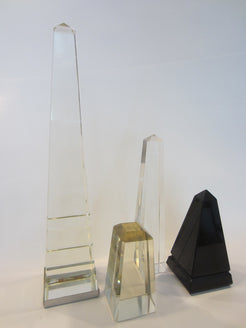 Art Glass Obelisks Suite Inspires Parisian Monuments – Designer Unique ...