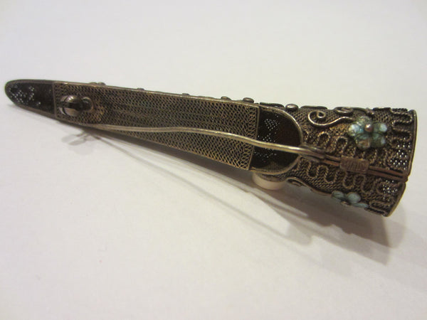 Silver Mesh Finger Guard Gold Plated Precious Gem Stones – Designer ...