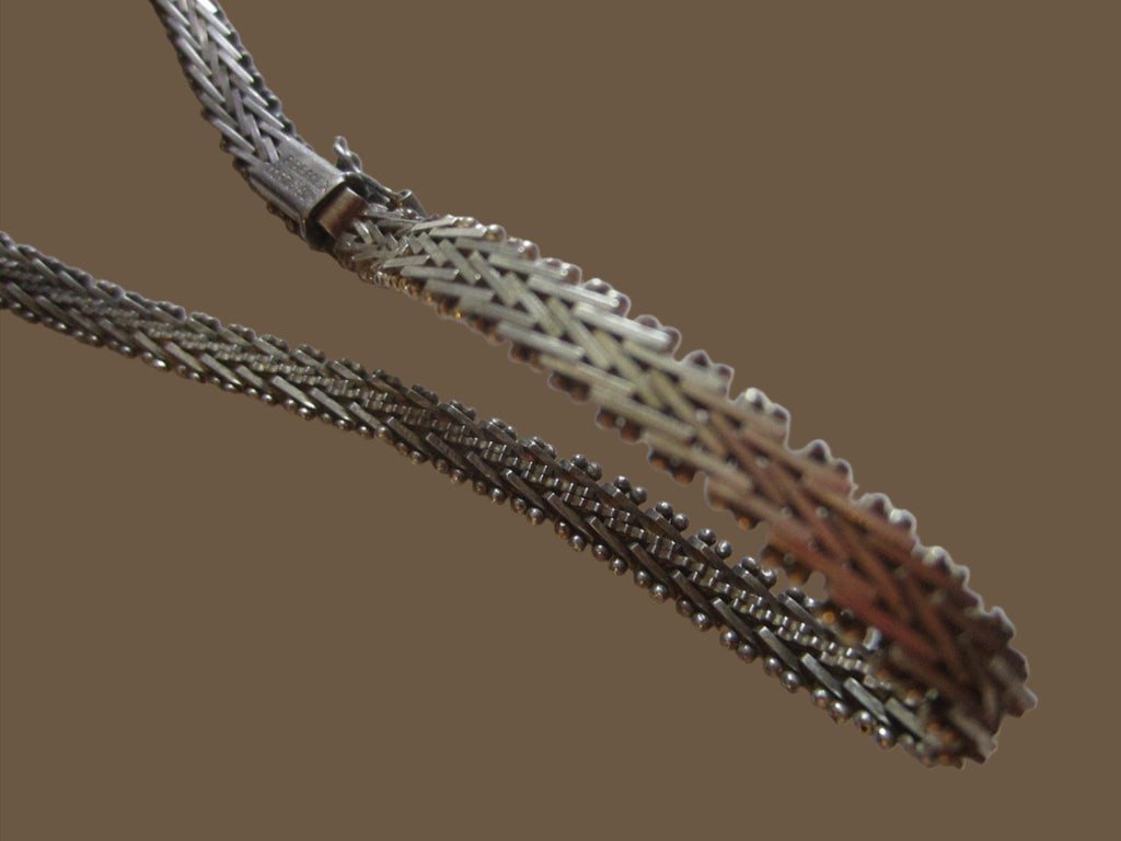 Premex Abstract Sterling Chain Necklace – Designer Unique Finds