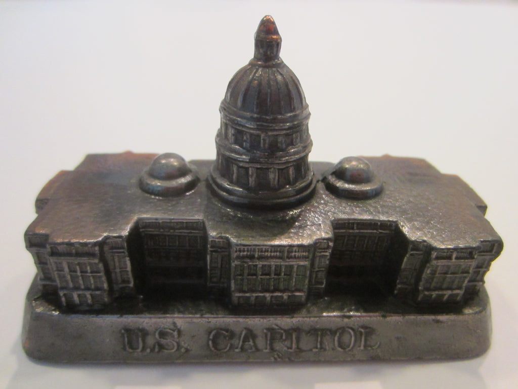 US Capitol Washington DC Metal Figurative Monument Paperweight ...