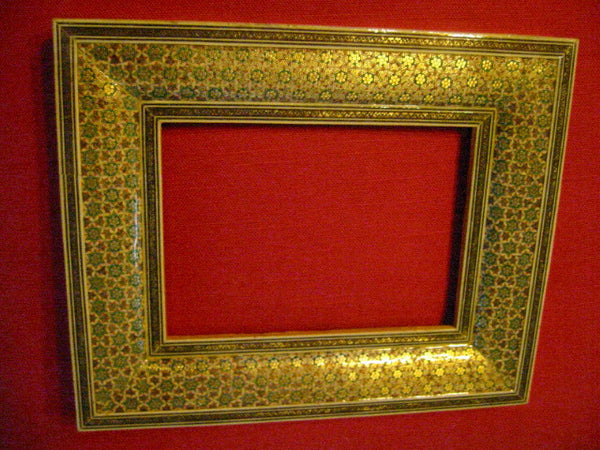 Khatamkari Persian Frame Inlaid Marquetry Geometric Design – Designer ...