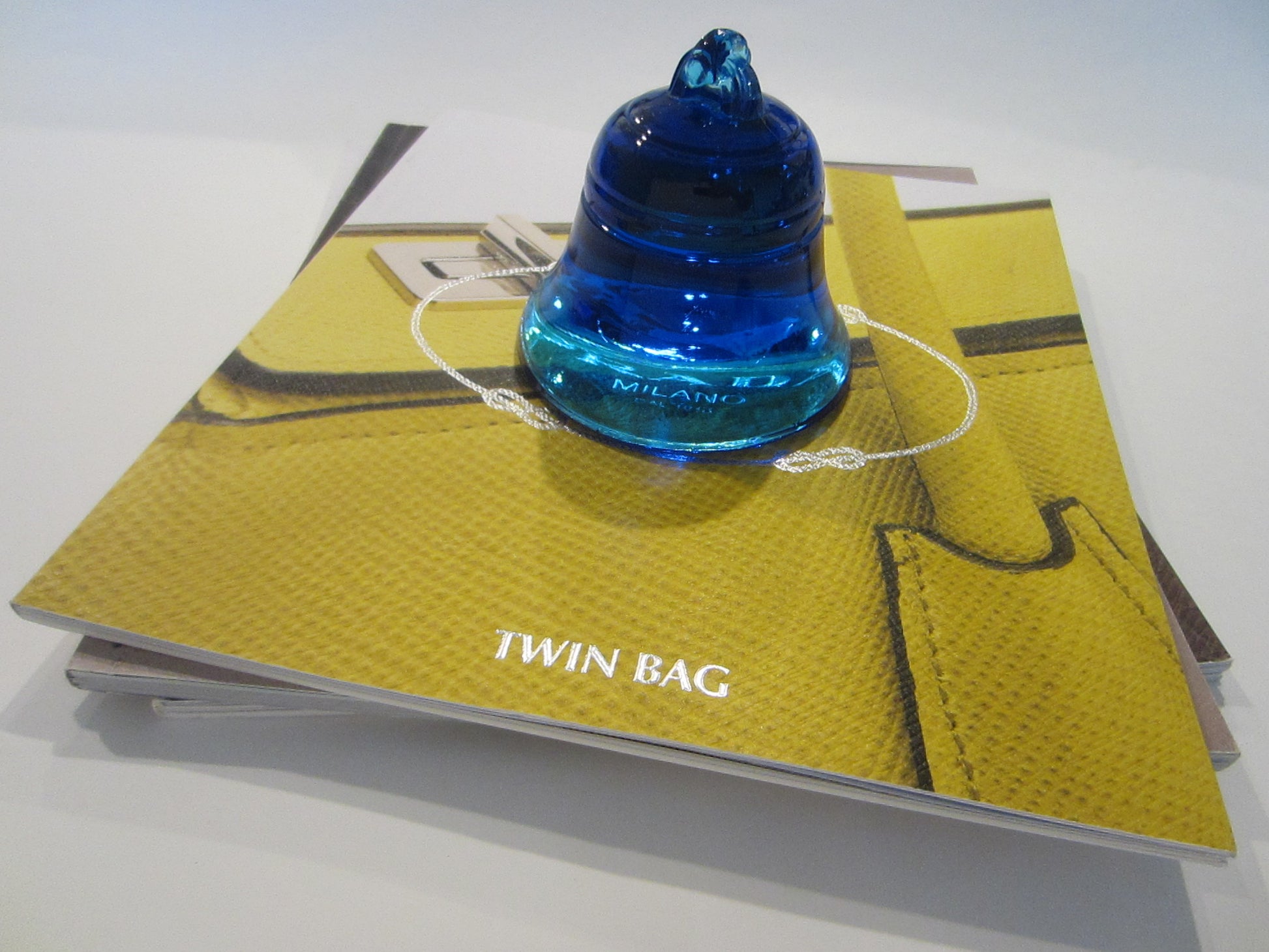 Blue Bell Pressed Glass Mid Century Modern Paperweight – Designer ...