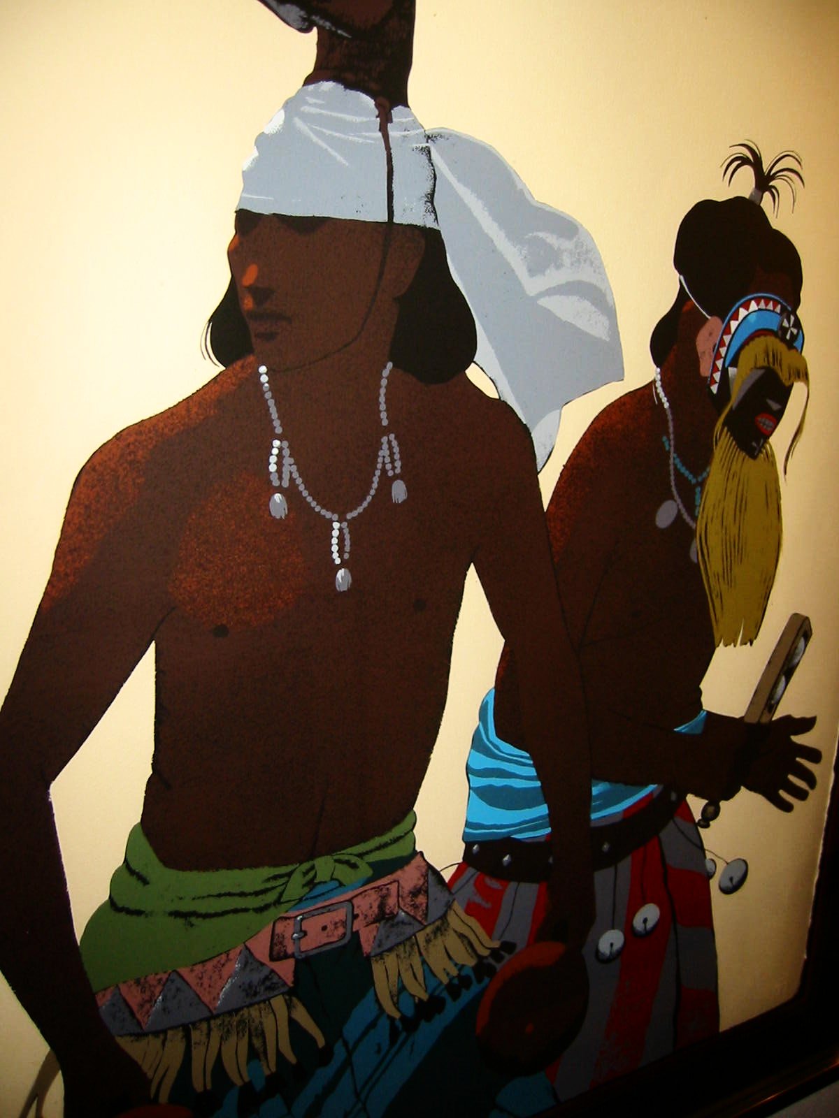 Louis De Mayo Signed Serigraph Limited Edition The Yaqui Deer Dancer ...