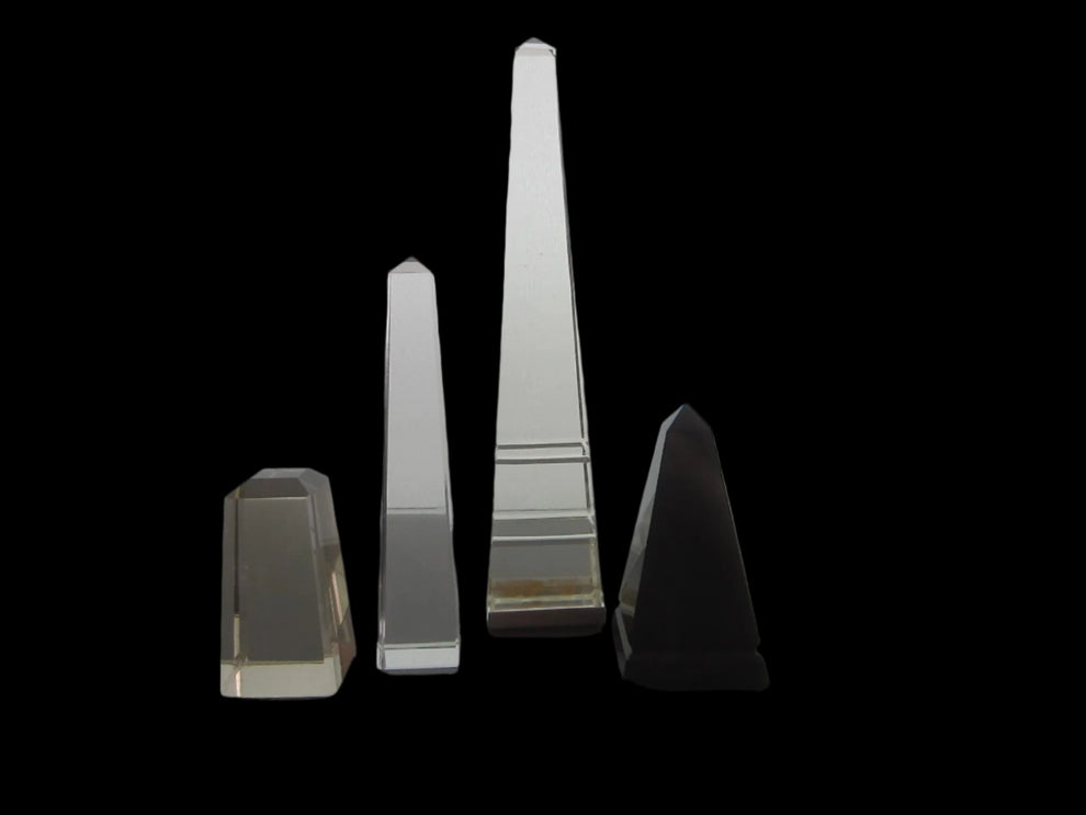 Art Glass Obelisks Suite Inspires Parisian Monuments – Designer Unique ...