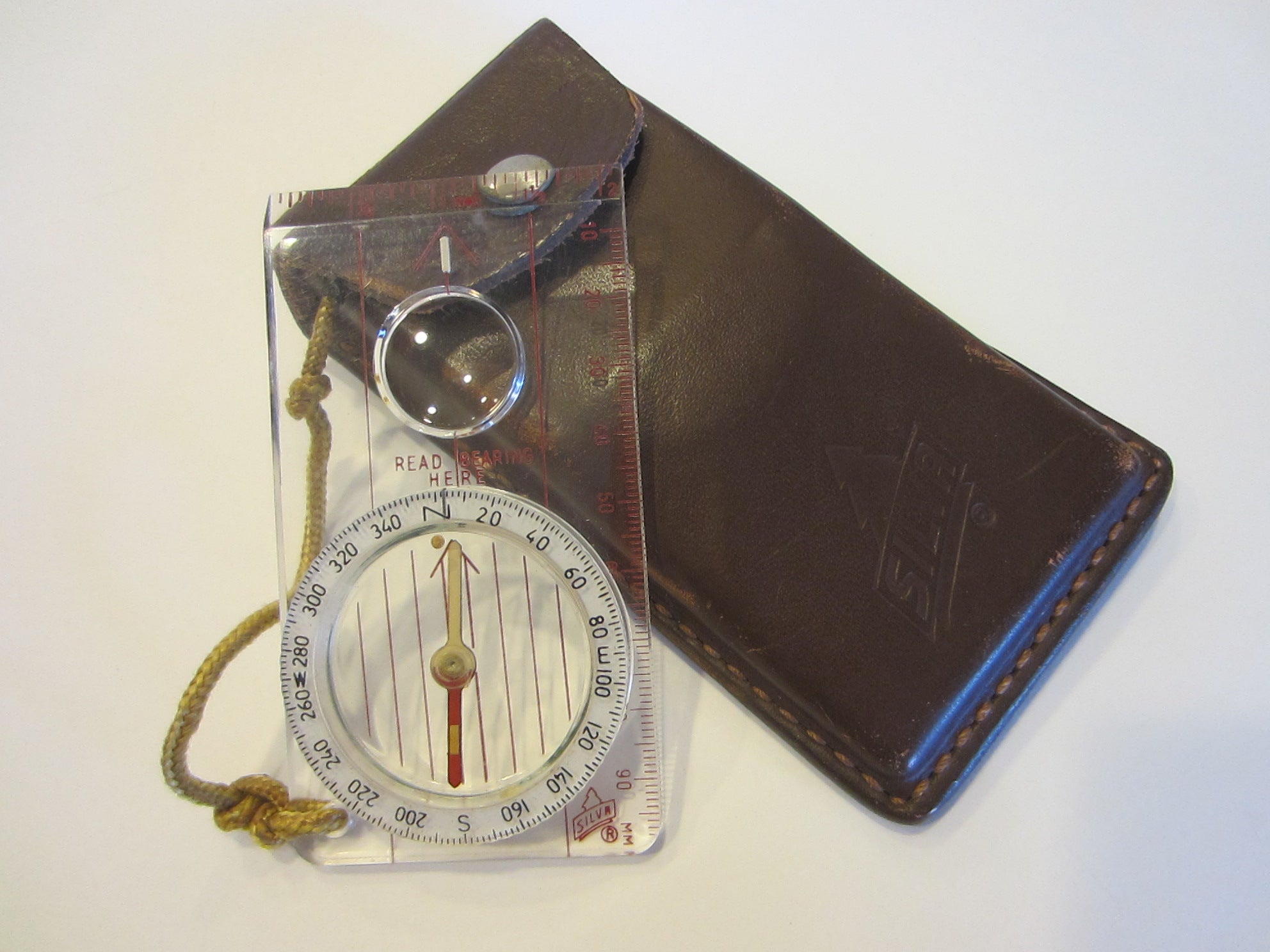 Silva Sweden Compass Leather Case – Designer Unique Finds