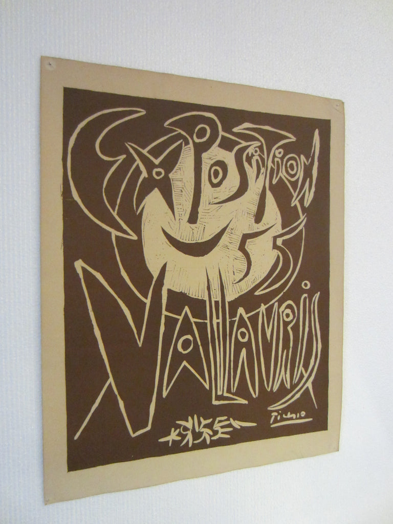Exposition Vallauris Picasso 55 Exhibition Cubist Poster – Designer ...