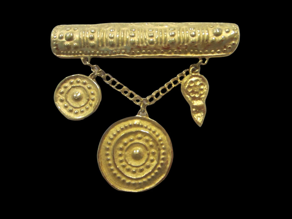 Givenchy Charms Bar Brooch On Link Chain – Designer Unique Finds