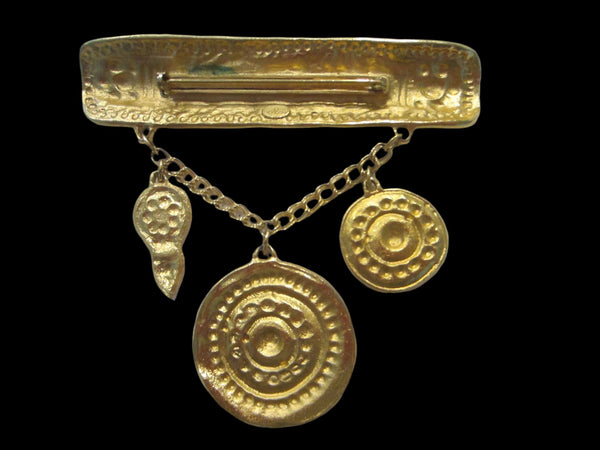 Givenchy Charms Bar Brooch On Link Chain – Designer Unique Finds