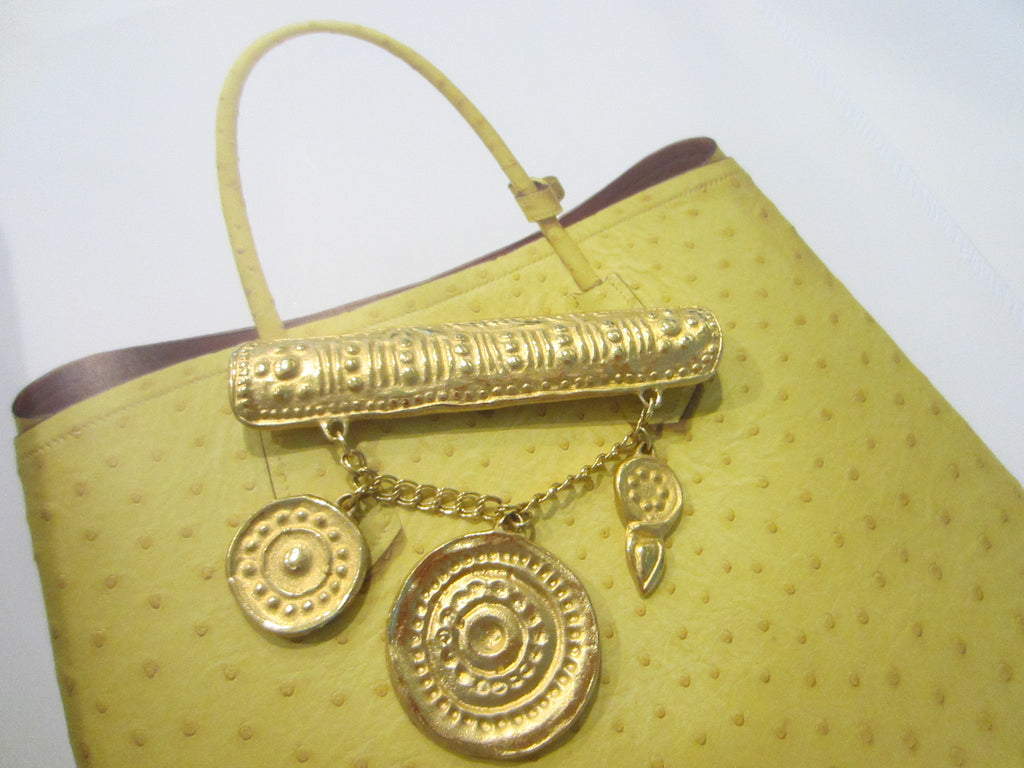 Givenchy Charms Bar Brooch On Link Chain – Designer Unique Finds