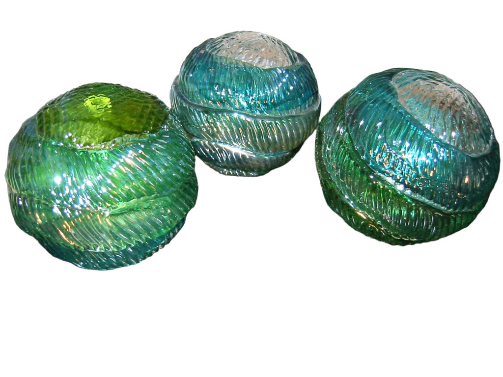Czech Crystal Fusion Blown Shimmer Spheres Suit – Designer Unique Finds