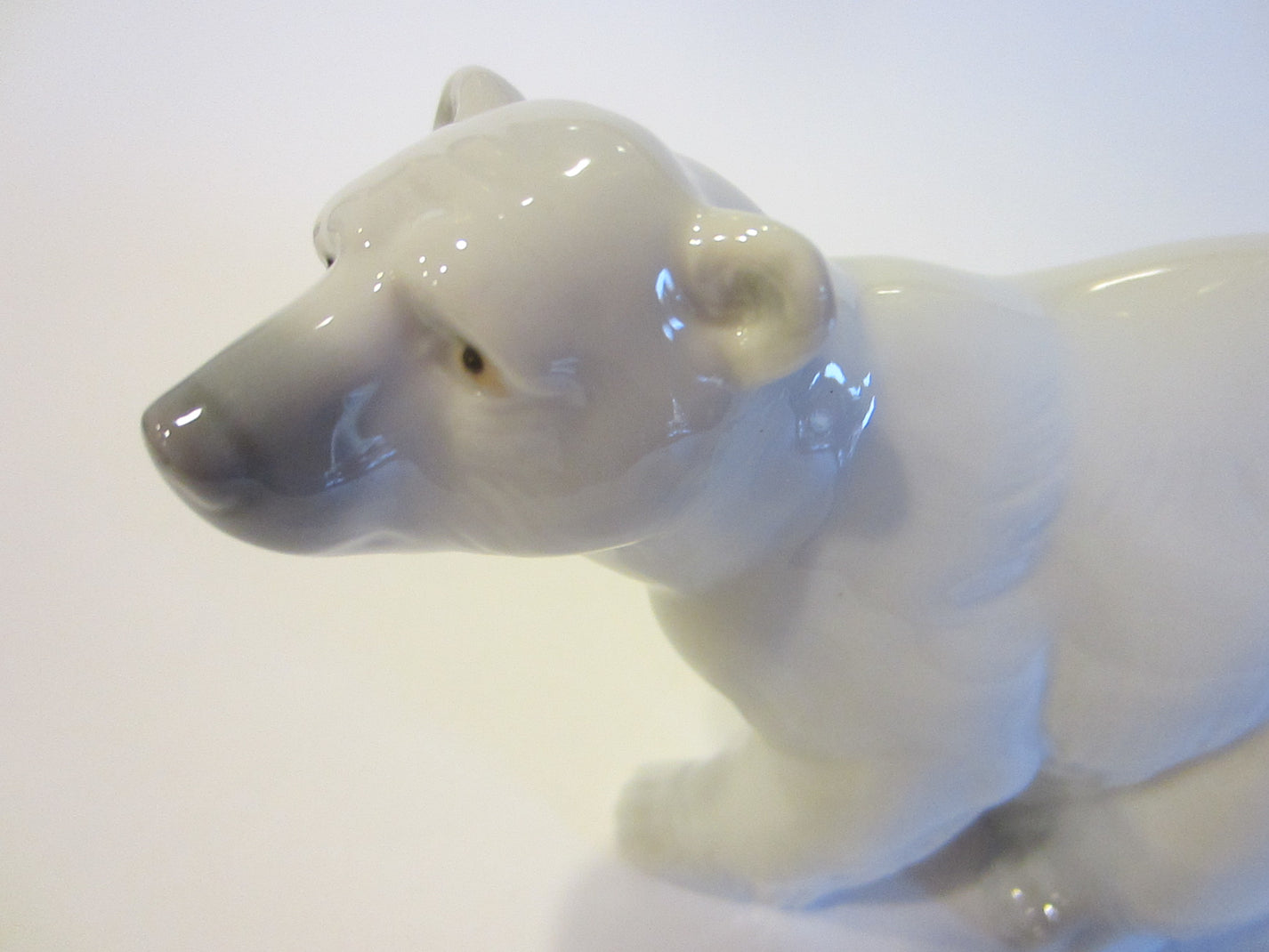 Lladro Porcelain Polar Bear Hand Made in Spain Marked Numbered ...