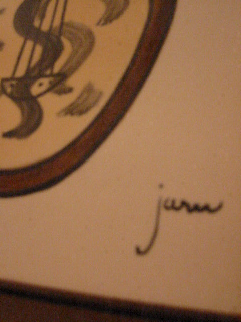 Jaru California Decorative Hand Works Guitar Banjo Framed Tiles ...