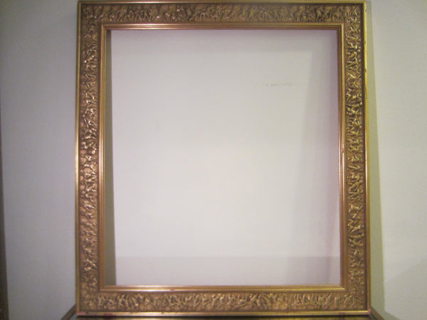 Ornamental Italian Style Raised Figures Gold Leaf Frame – Designer ...