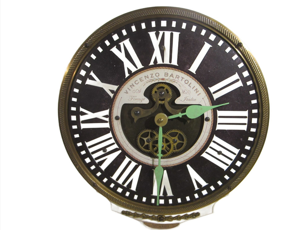 Timeworks USA Quartz Pendulum Clock Vincenzo Bartolini Firenze Italy ...