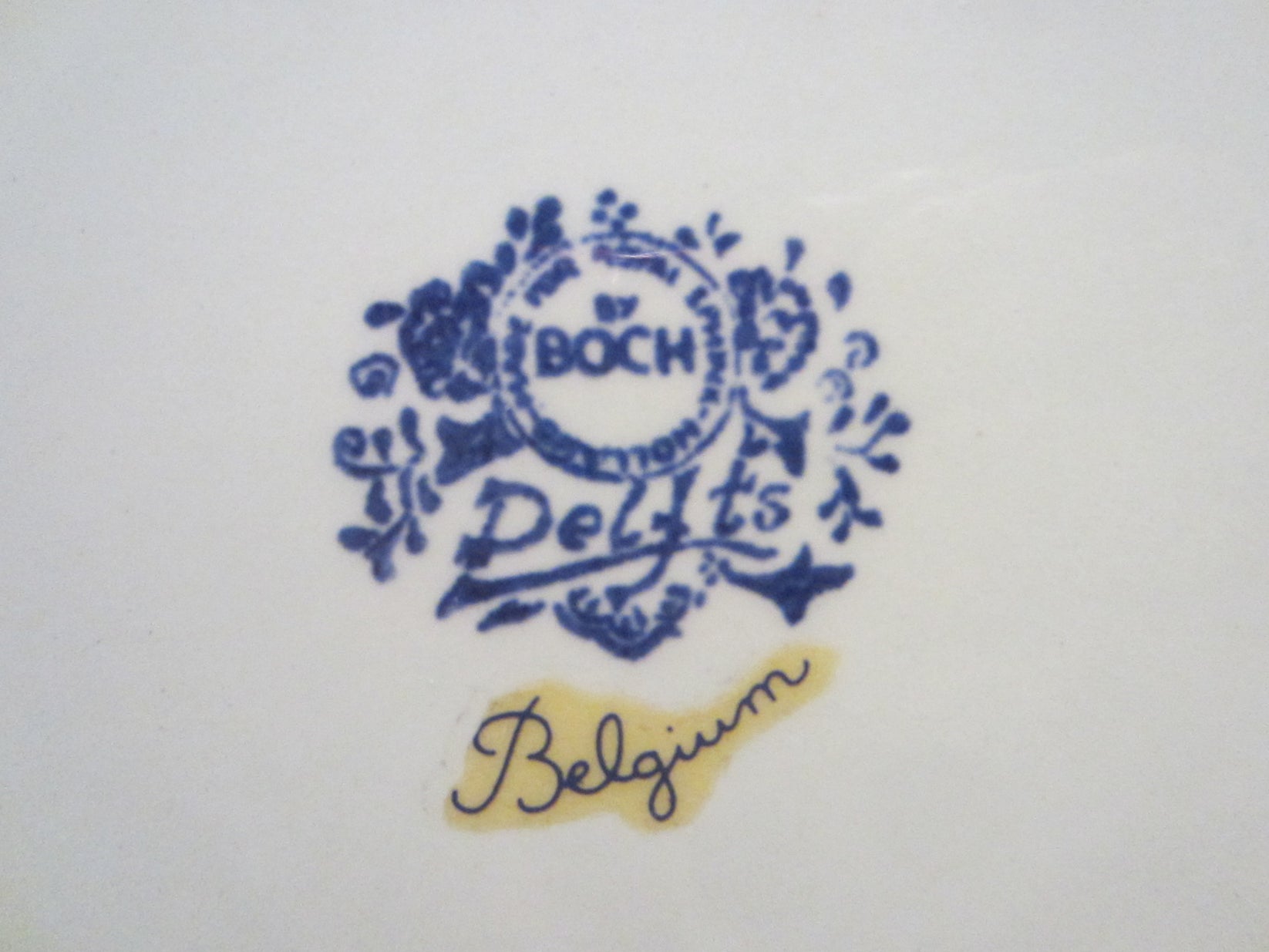 Blue Delfts Plates Royal Sphere Holland By Boch Belgium – Designer ...