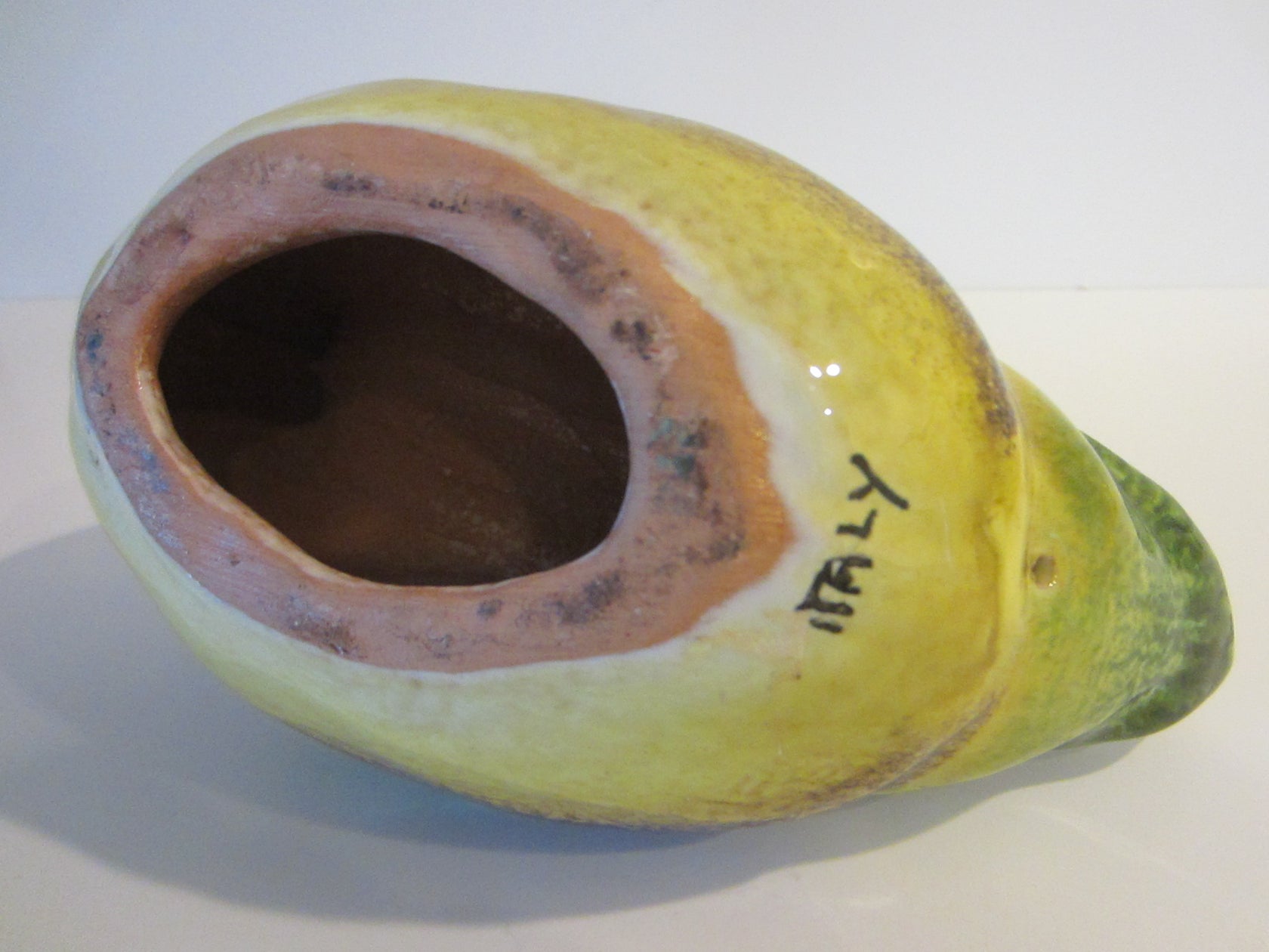 Two Ceramic Ducks Made In Italy Hand Painted Glazed Marked – Designer ...