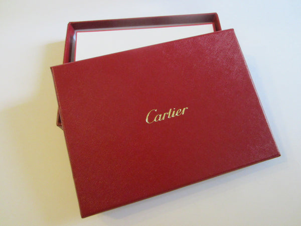 Cartier Box Of Red Note Cards And Envelopes – Designer Unique Finds