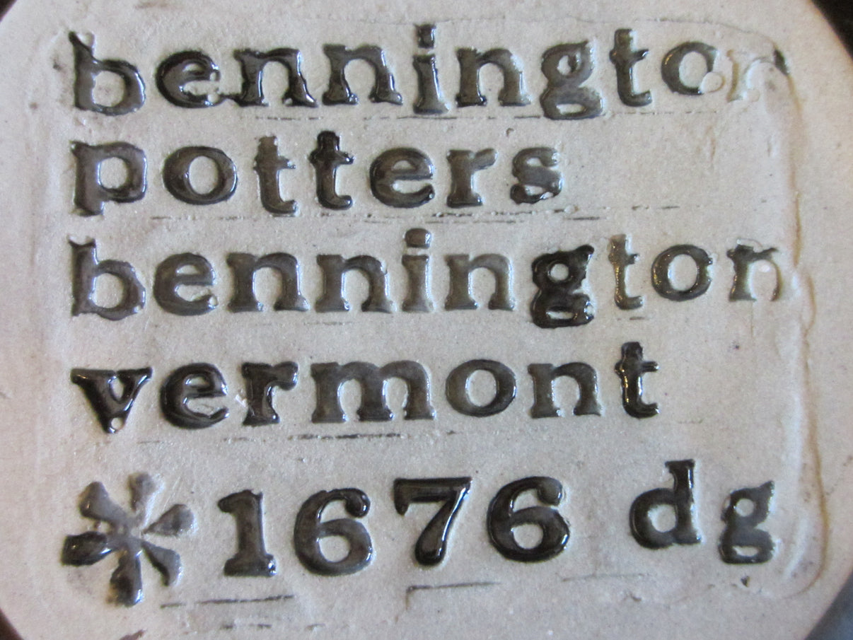 Bennington Potters Vermont Ceramic Cups With Saucers – Designer Unique ...