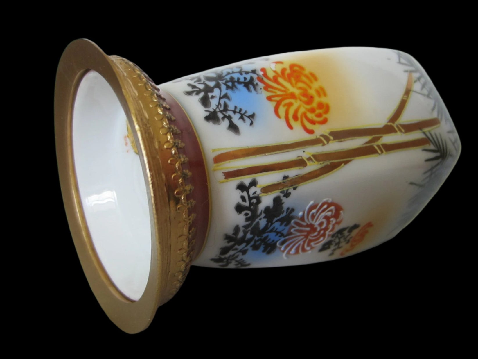 Western Germany Aerozon Original Chinoiserie Hand Painted Baluster Vas ...