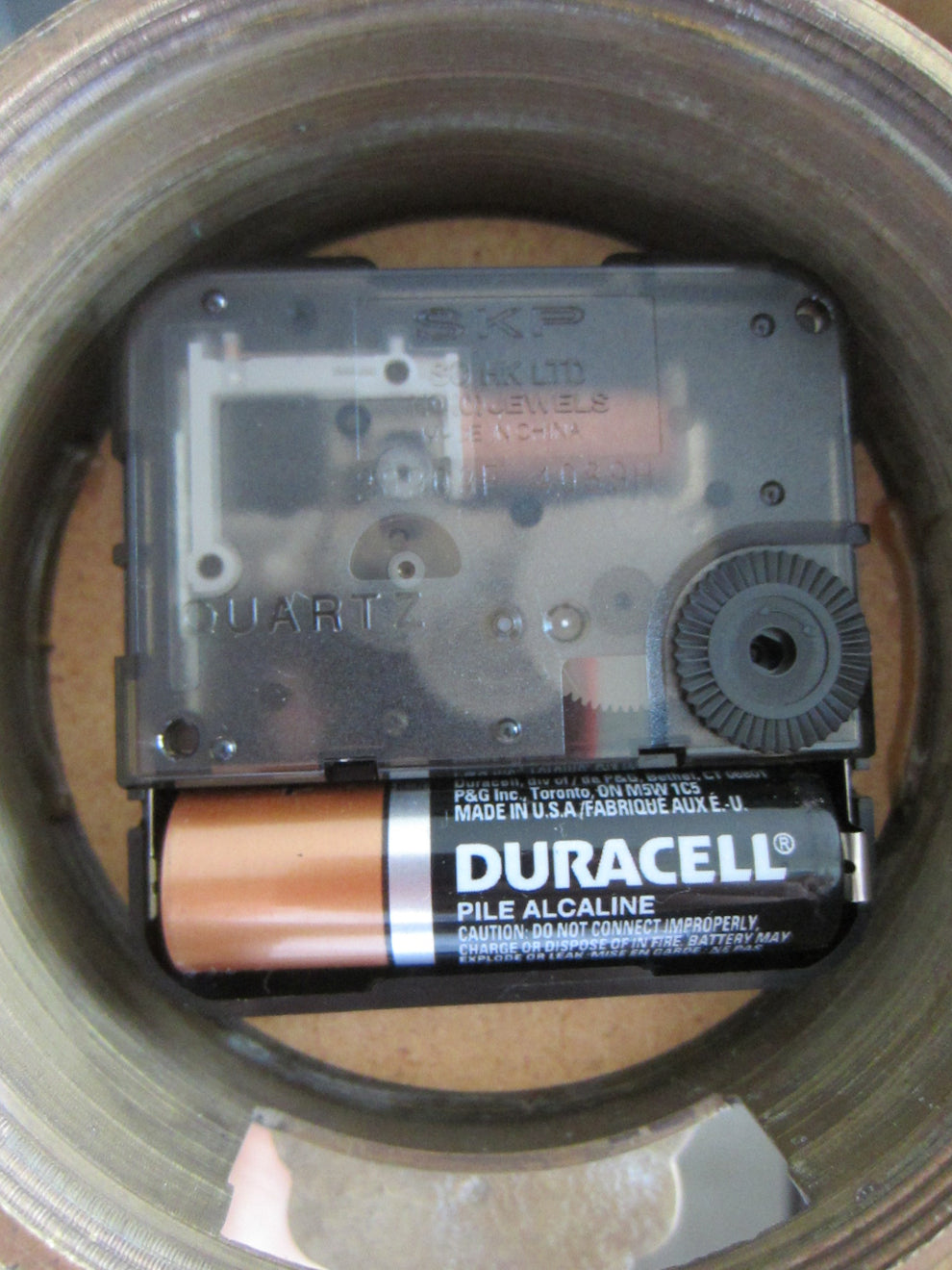 Thos Saville London Timeworks Brass Crested Clock London Wall Decor ...