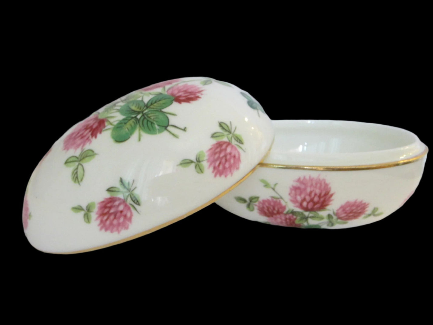 Hammersley Co Bone China England Painted Raspberries Egg Box – Designer ...