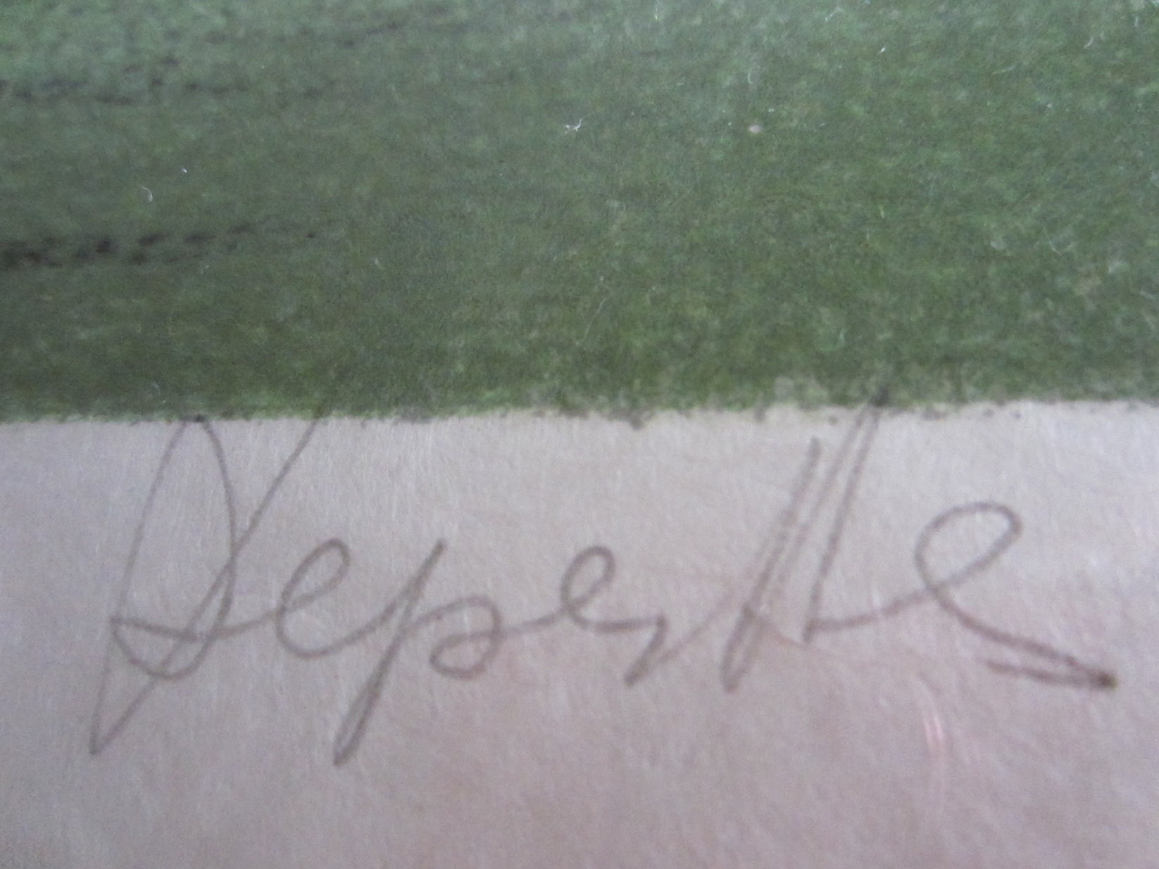 Jacques Deperthes Impressionist French Signature Lithograph – Designer ...