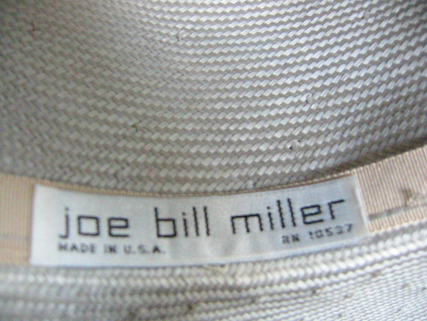 Designer Joe Bill Miller Silver Gray Floral Hat – Designer Unique Finds