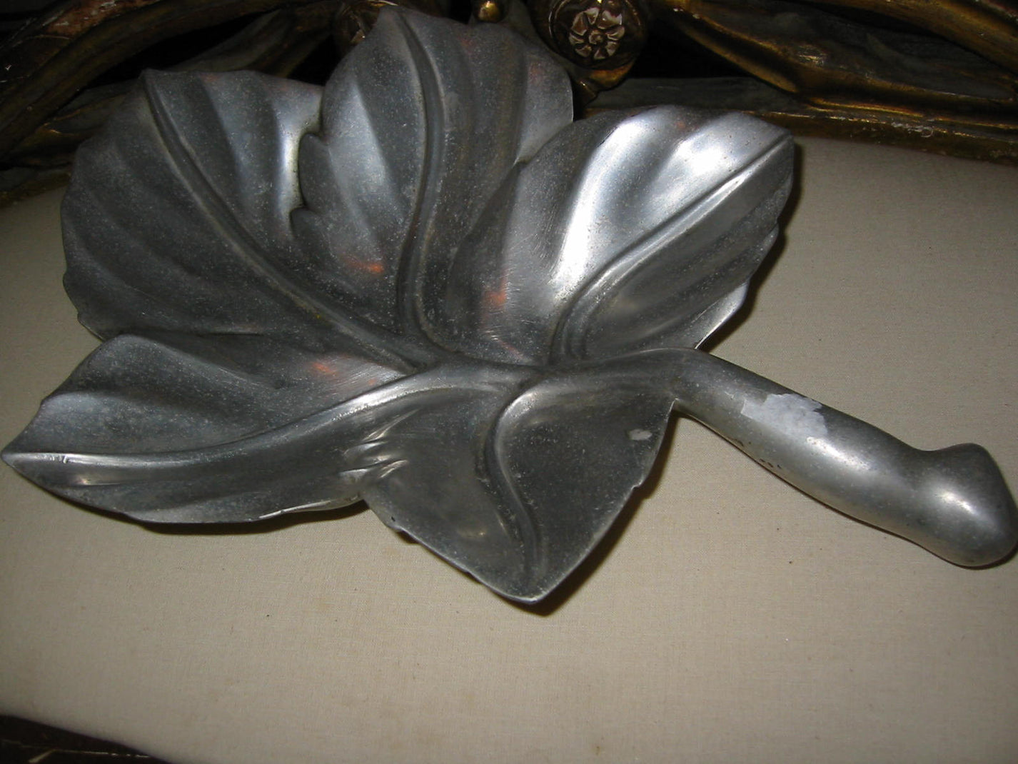 Royal Hickman Aluminum Maple Leaf Tray Made By Bruce Fox RH – Designer ...