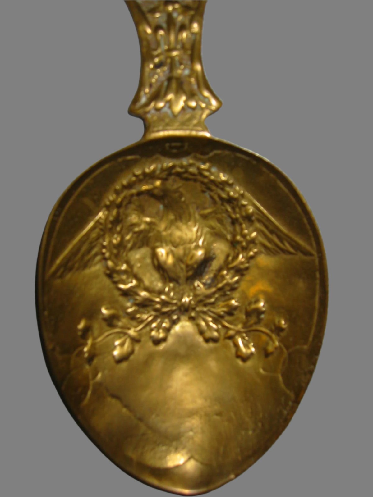 Napoleon Portrait French Bronze Spoon Floral Decoration – Designer ...