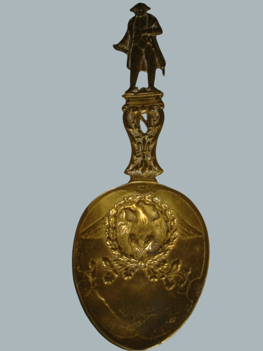 Napoleon Portrait French Bronze Spoon Floral Decoration – Designer ...