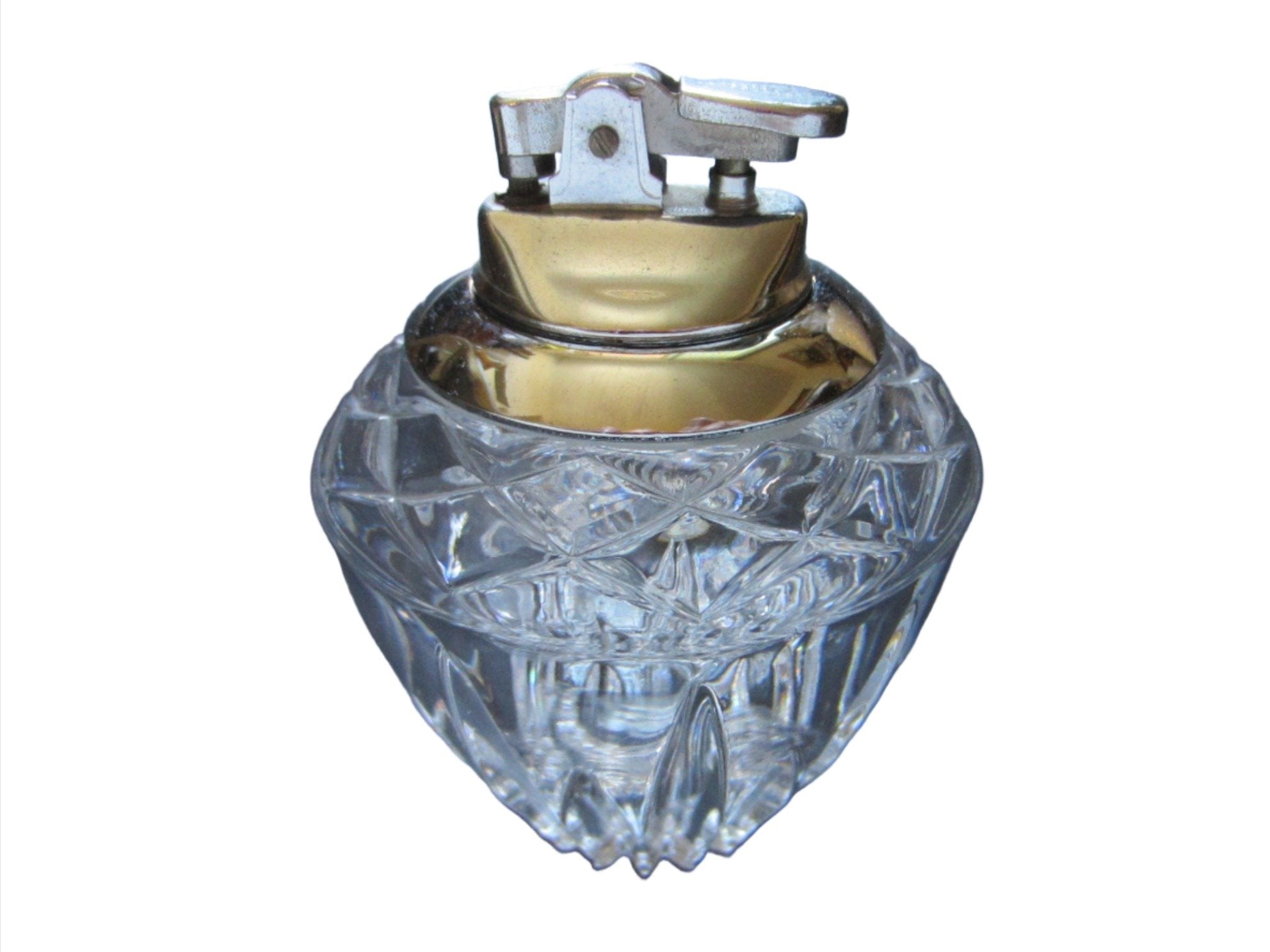 Crystal Table Lighter Japan Movable Top – Designer Unique Finds