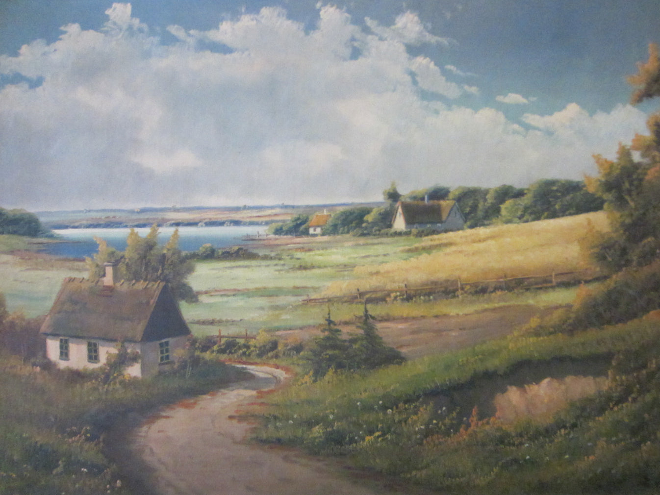 E Birk Dutch Landscape Impressionist Signed Oil On Canvas – Designer ...