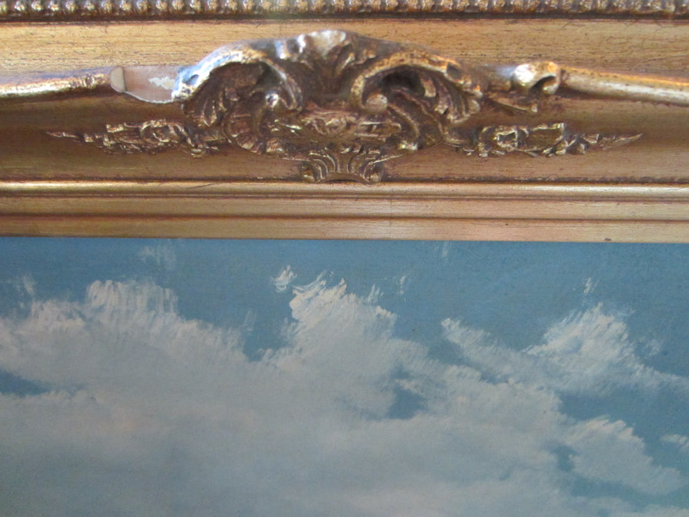 E Birk Dutch Landscape Impressionist Signed Oil On Canvas – Designer ...