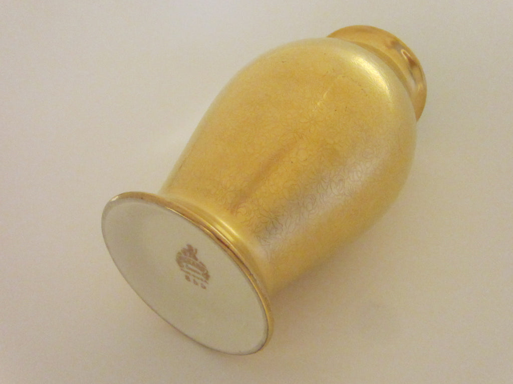 Pickard China Vase Gold Encrust Flowers USA Trade Mark 855 – Designer ...