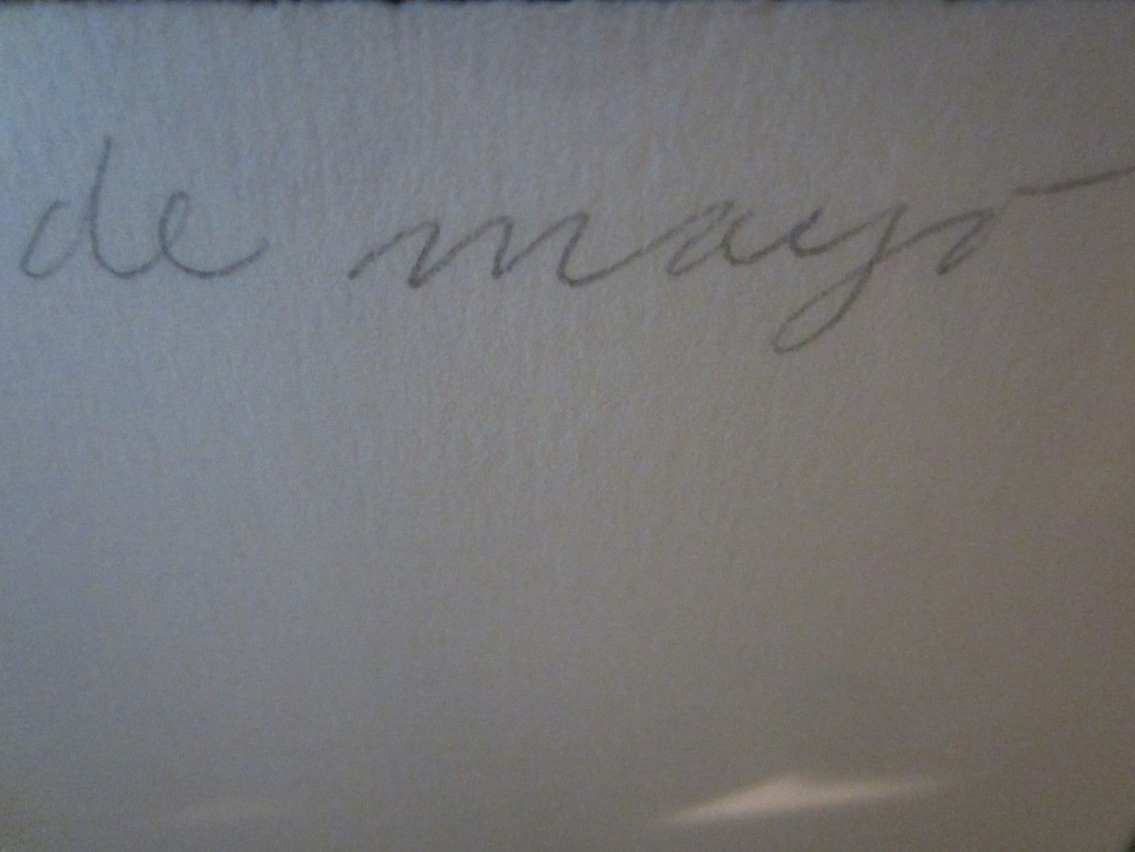 Louis De Mayo Signed Serigraph Limited Edition The Yaqui Deer Dancer ...