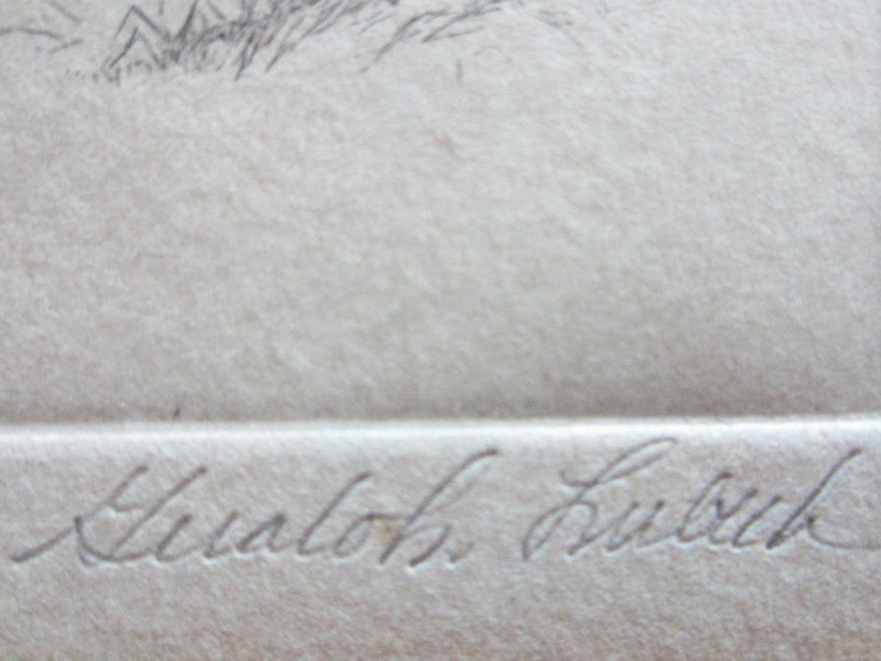 A Gualoh Gerald Lubeck Equestrian Signed Lithograph LE Titled Muffin ...