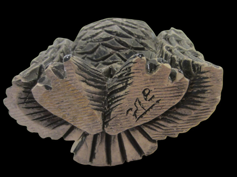 Bald Eagle Native Artesania Rinconada Peruvian Modern Art Signed Statu ...