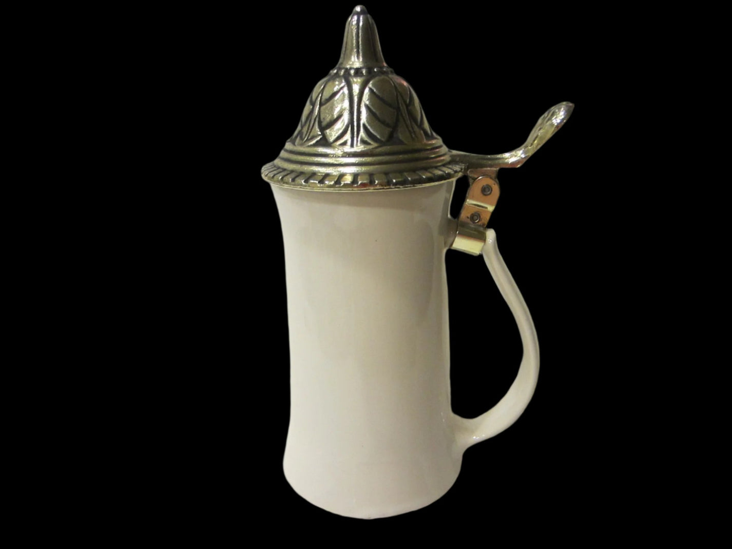 Nelson McCoy Pottery Co Nautical Ceramic Pewter Stein Marked – Designer ...